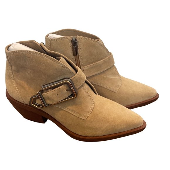 Vince Camuto | Shoes | Vince Camuto Womens Tan Suede Leather Ashena ...
